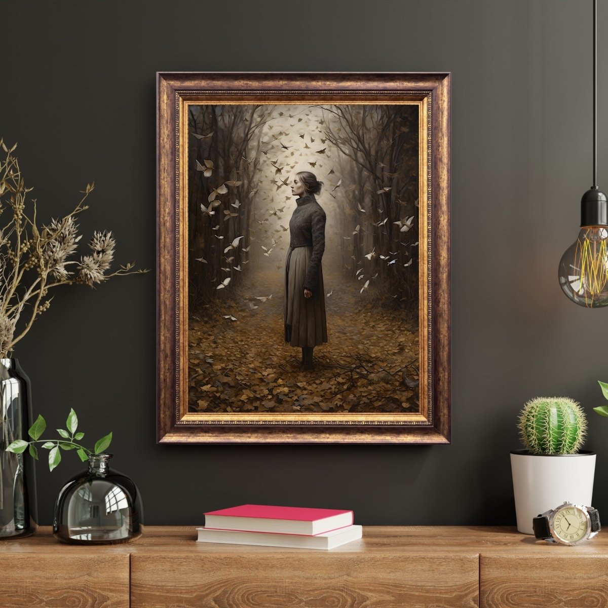 Gothic Wall Art: Enchanting People, Witch & Wizard Portraits Unveiled ...