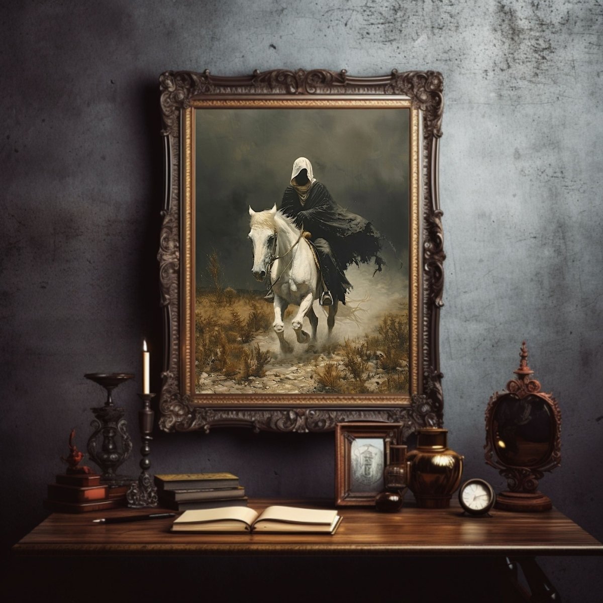 Apocalyptic Horseman Wall Art Print – Everything Pixel