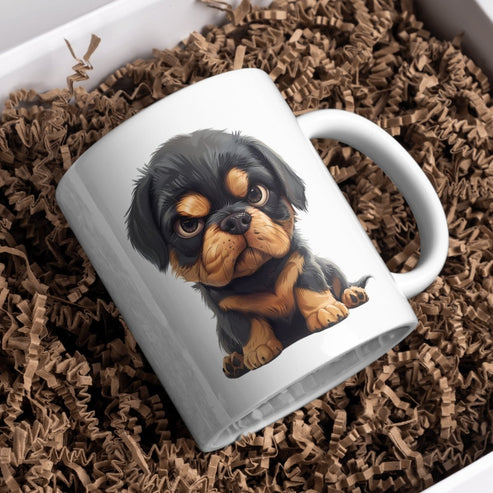 Grumpy Dog Clipart Collection - 20 Transparent PNGs | Funny Cartoon Dog ...