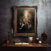 Sinners Falling to Hell - Dark Academia and Occult Art - Gothic Wall ...