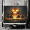 Witches' Fire Dance Canvas Print – Everything Pixel