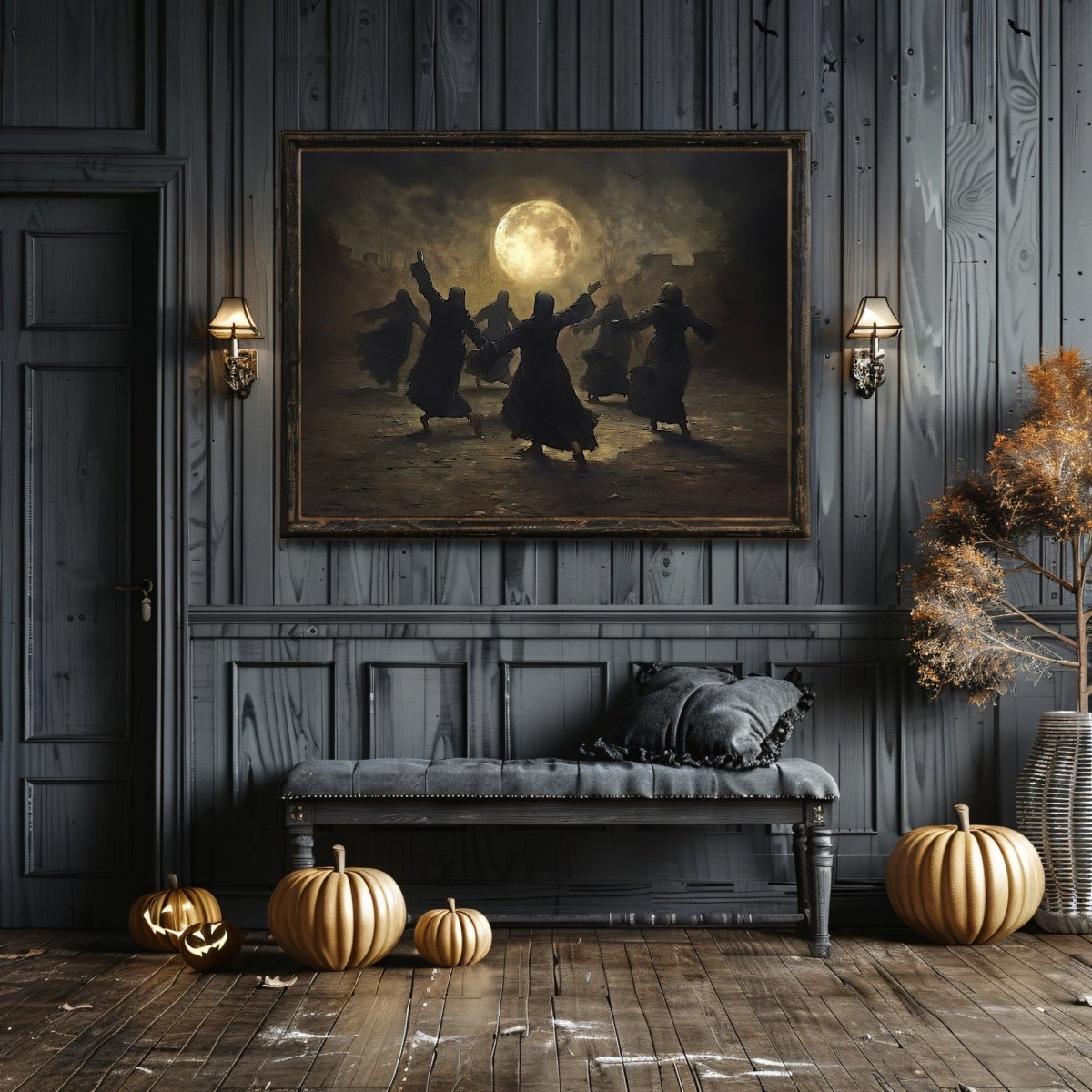 Witches Midnight Ritual Wall Art Print – Everything Pixel